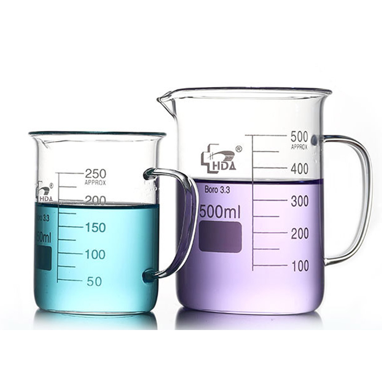 Glass Beaker with Handle - Buy glass handle beaker, glass beaker with ...